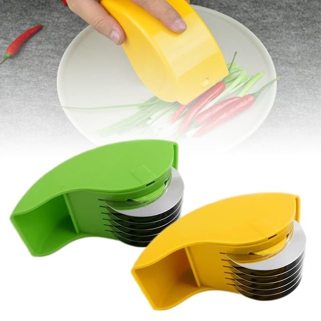 AUMIY Herb Chopper Herb Roller With 6 Stainless Steel Blade Manual ...