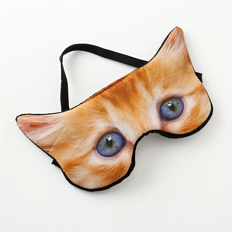 AUMIY Hyper-Realistic 3D Animal Eye Mask - Tiger Pug Dog Cat Designs ...