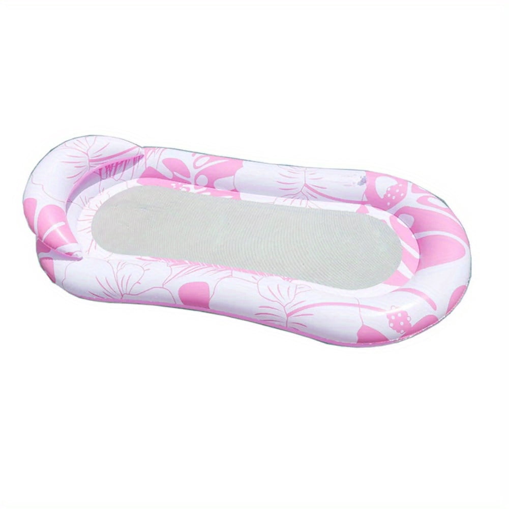 AUMIY Inflatable Adult PVC Folding Mesh Lounger Inflatable Floating Row ...