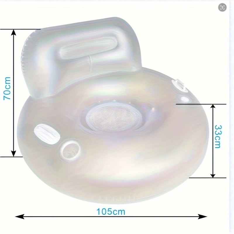 AUMIY Inflatable Pool Floats Adult Swimming Pool Floaties Accessories ...