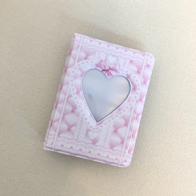 AUMIY Ins Pink Black Lace Plaid Photo Album Kpop Korea Idol Star ...