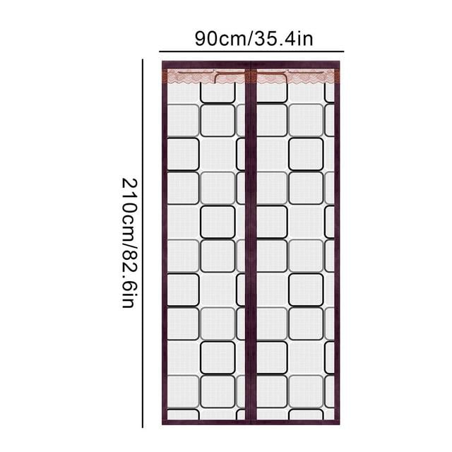 AUMIY Magnetic Door Screen EVA Magnetic Door Curtain Insulating Door ...