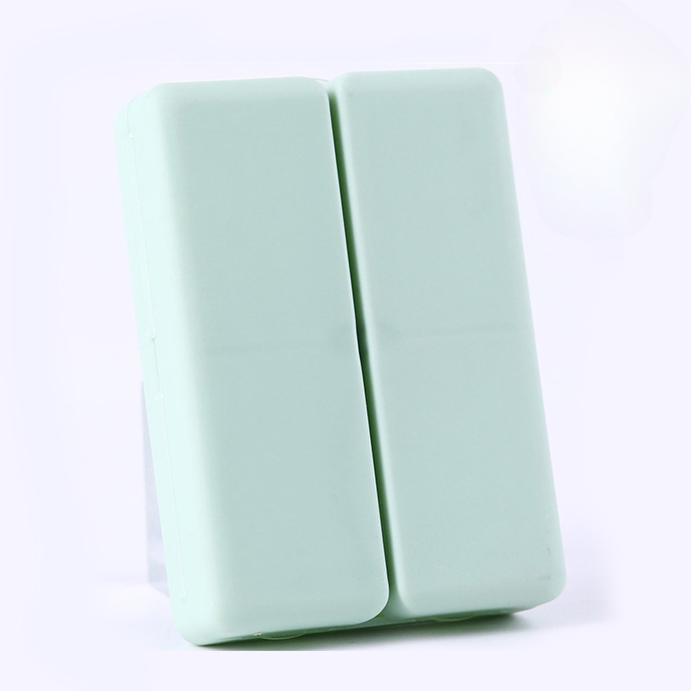 AUMIY Portable Magnetic Pill Organizer 7-Day Pill Sorter with 7 ...