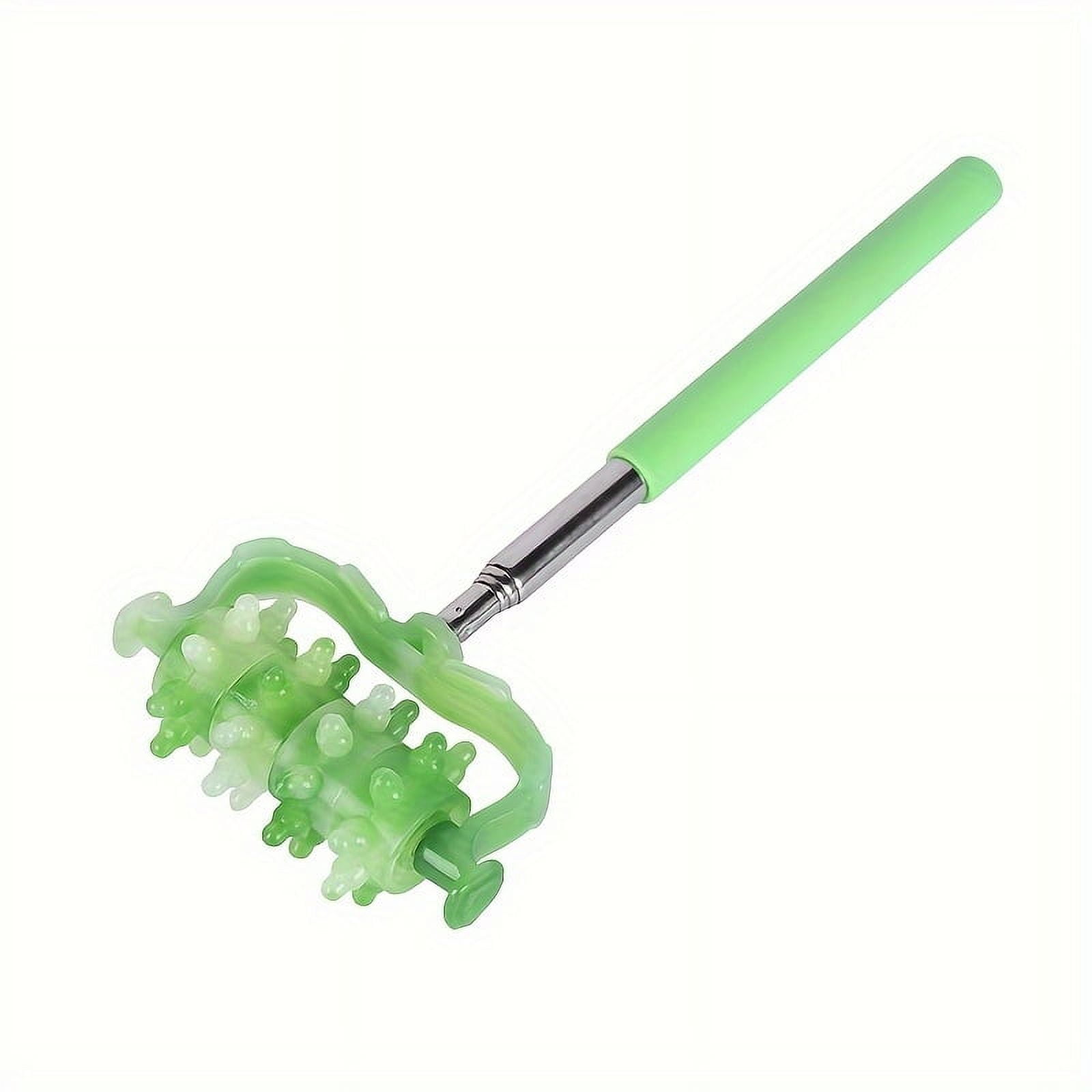 AUMIY Stainless Steel Retractable Back Massager Roller - Fatigue Relief ...