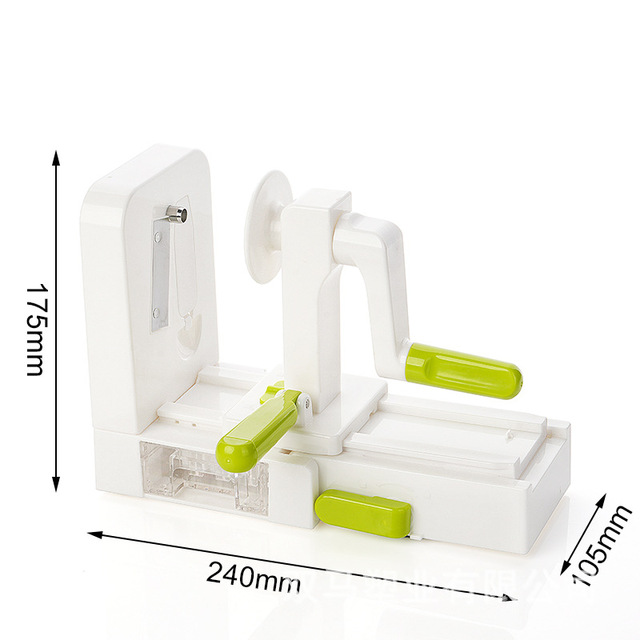 AUMIY Stainless Steel Vegetable Spiralizer Vegetable Slicer for Fresh ...