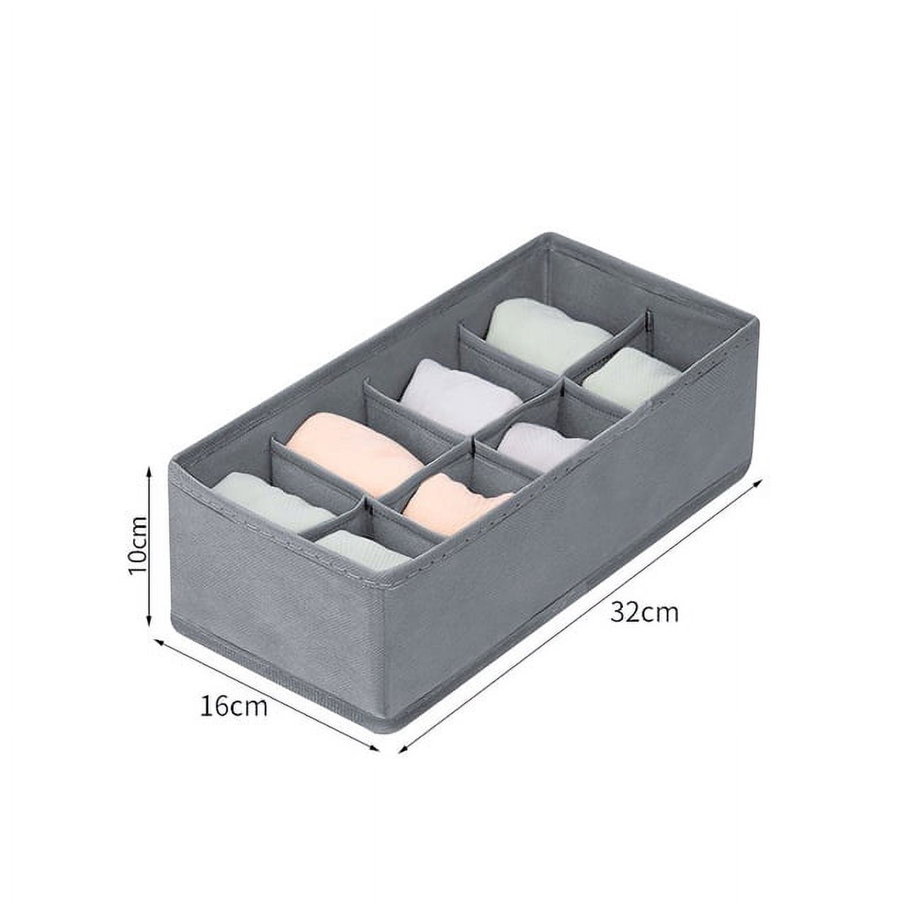 AUMIY Storage Box For Underwear Socks Bra Pants Scarf Tie Organizer ...