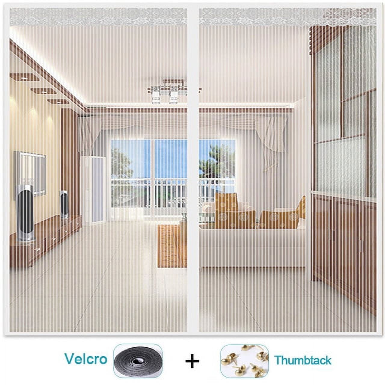 AUMIY Tool-free Magnetic Mosquito Net Summer Anti Bug Fly Door Curtains ...