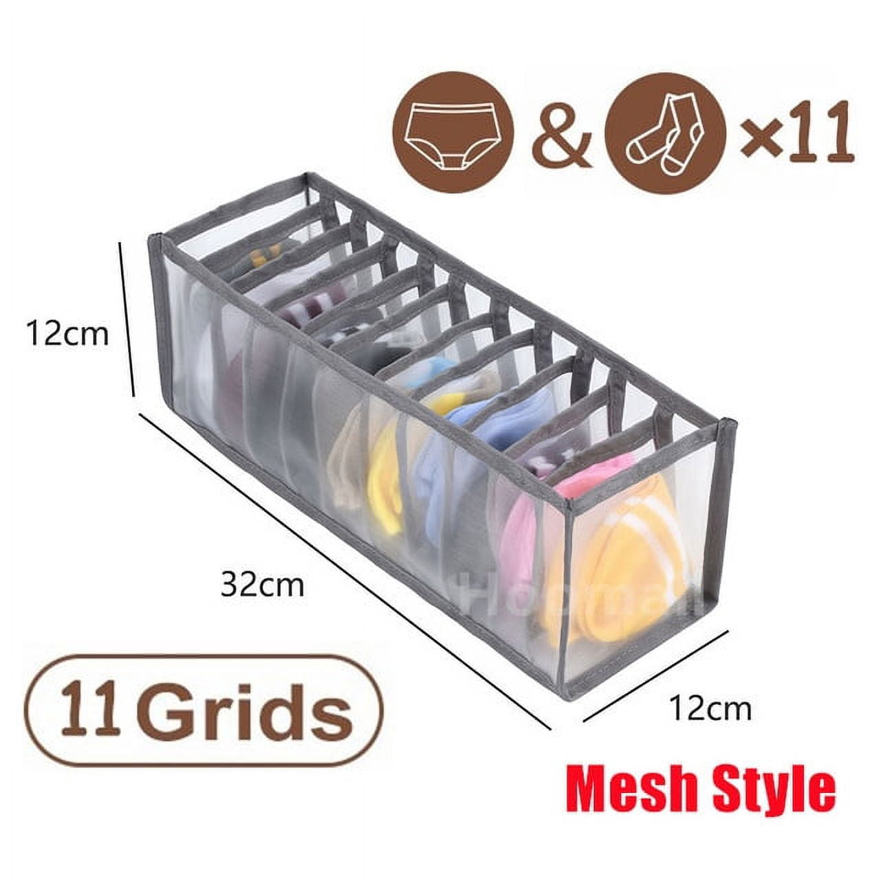 AUMIY Underwear Bra Socks Storage Box Cabinet Drawer Organizers Socks ...