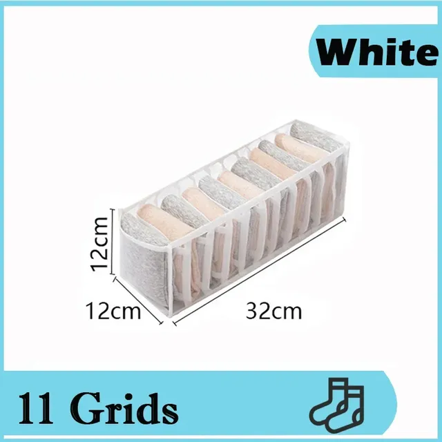 AUMIY Underwear Drawer Organizer Storage Box Foldable Closet Organizer ...
