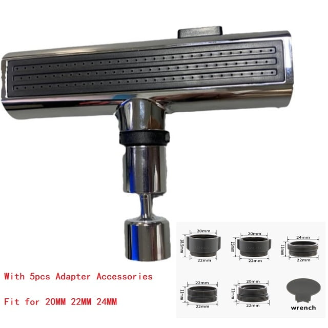 AUMIY Waterfall Kitchen Faucet 2.2cm Modern Design Thread Anti-Splash ...