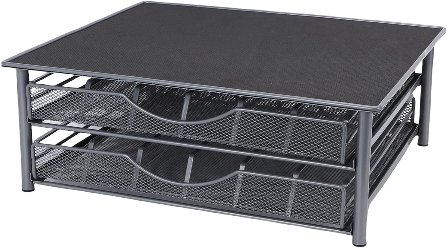 AUNMAS 2 Tier Coffee Pod Drawer Organizer, Compact Under Coffee Capsule ...