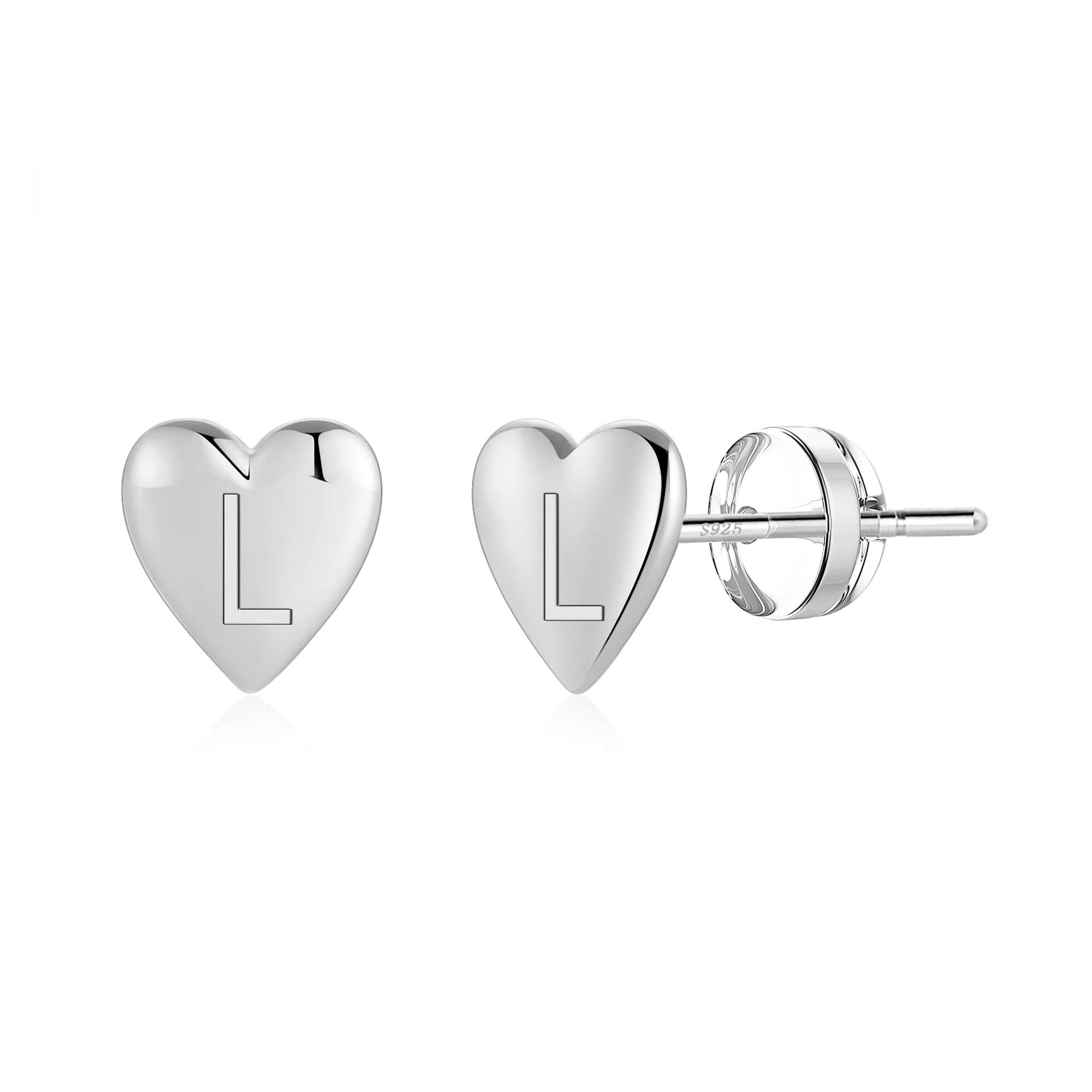 AUNOOL S925 Sterling Silver Earrings for Women 14K Gold Plated Dainty ...