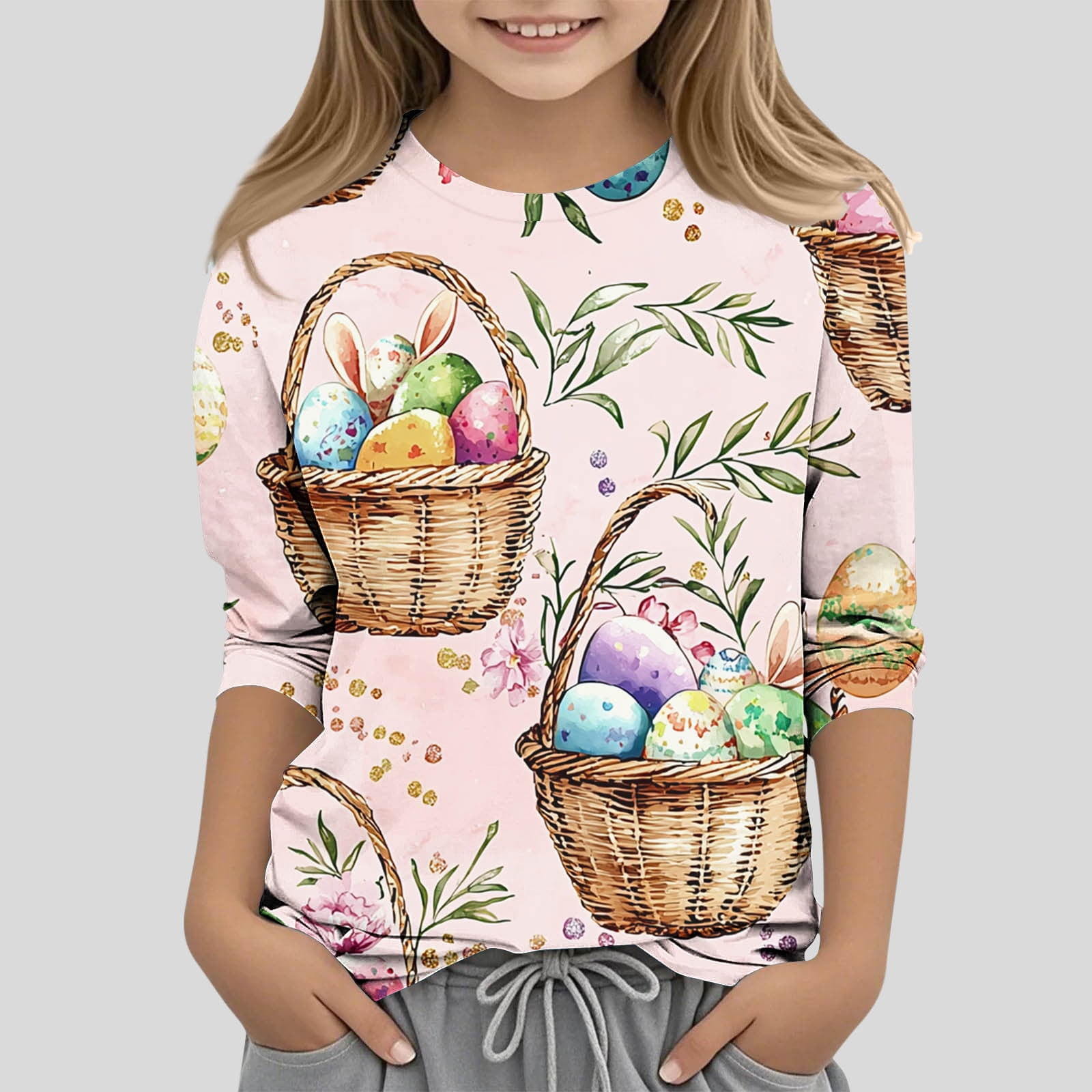 AUNVITO 2025 Easter Children Clothing Easter Summer and Spring Toddler ...