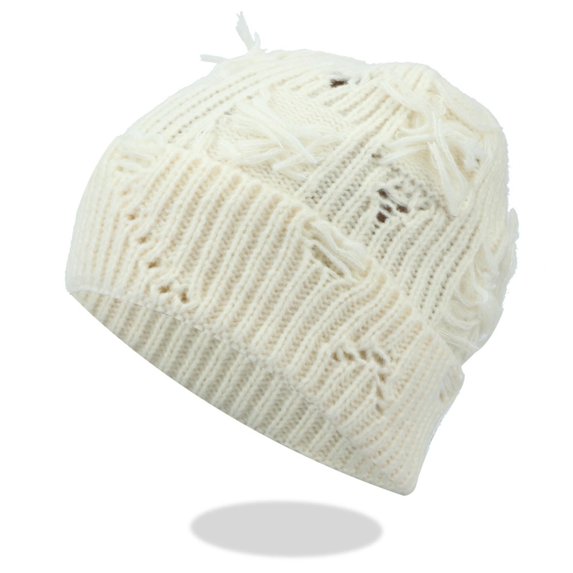 AUNVITO Breathable Adjustable Unisex Knit Hat with Two-Layer Design ...