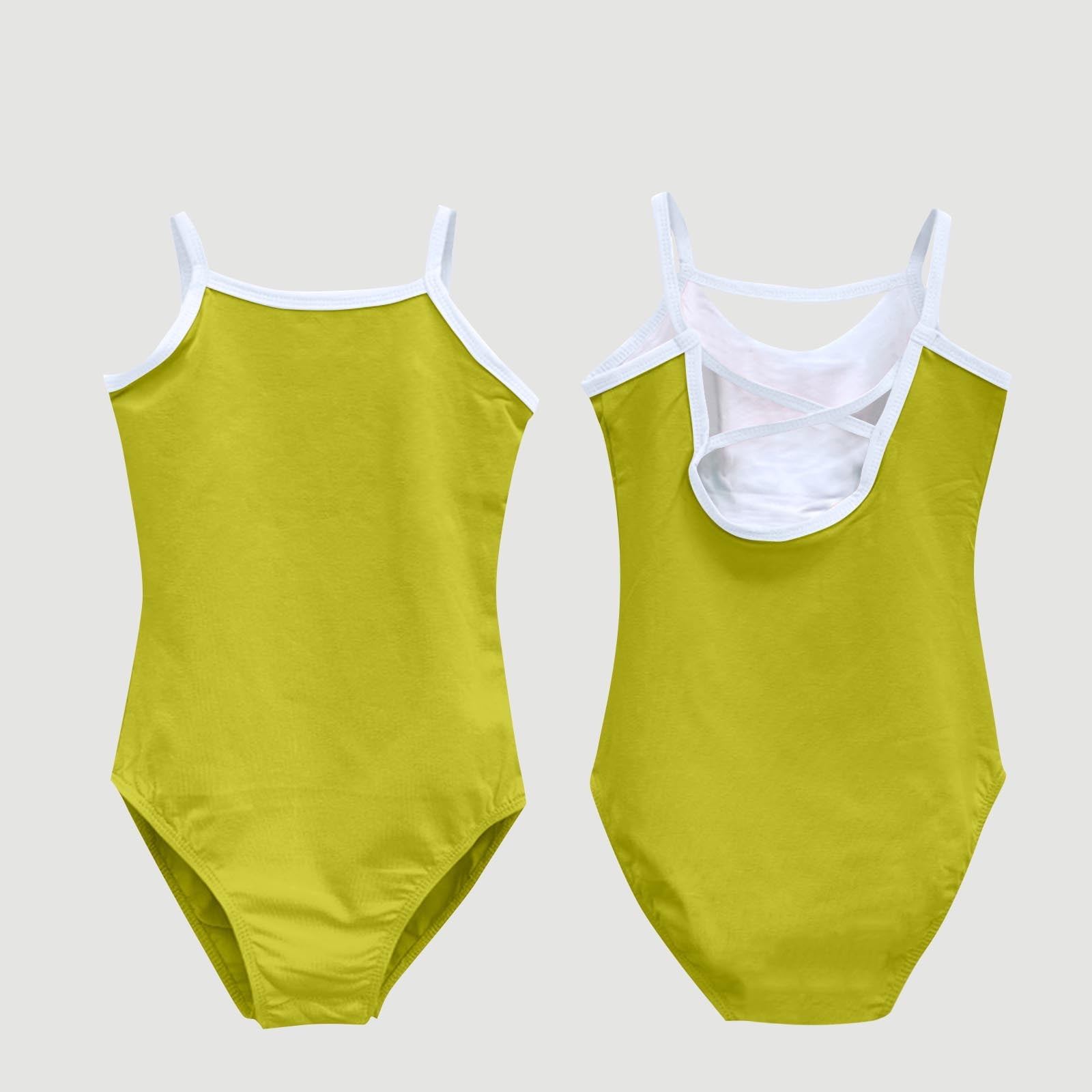 AUNVITO Clearance Summer Girls' Camisole Jumpsuit Children's Grading ...