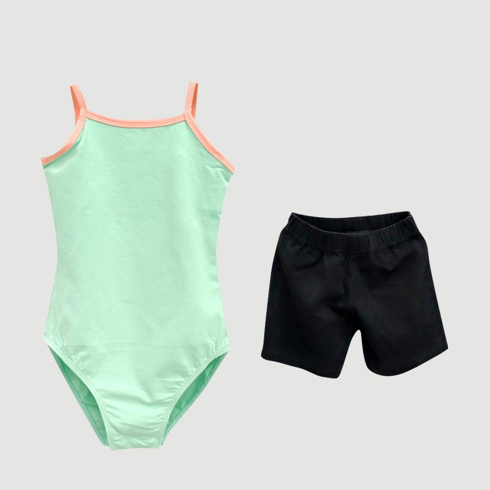 AUNVITO Clearance Summer Girls' Camisole Jumpsuit Children's Grading ...