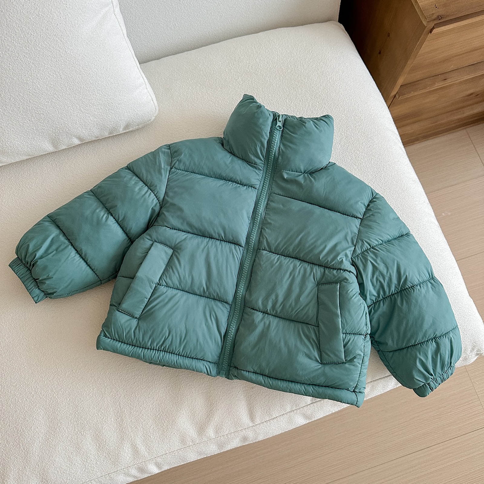 AUNVITO Girls & Boys 2-12Y Winter Thickened Warm Short Puffer Coat with ...