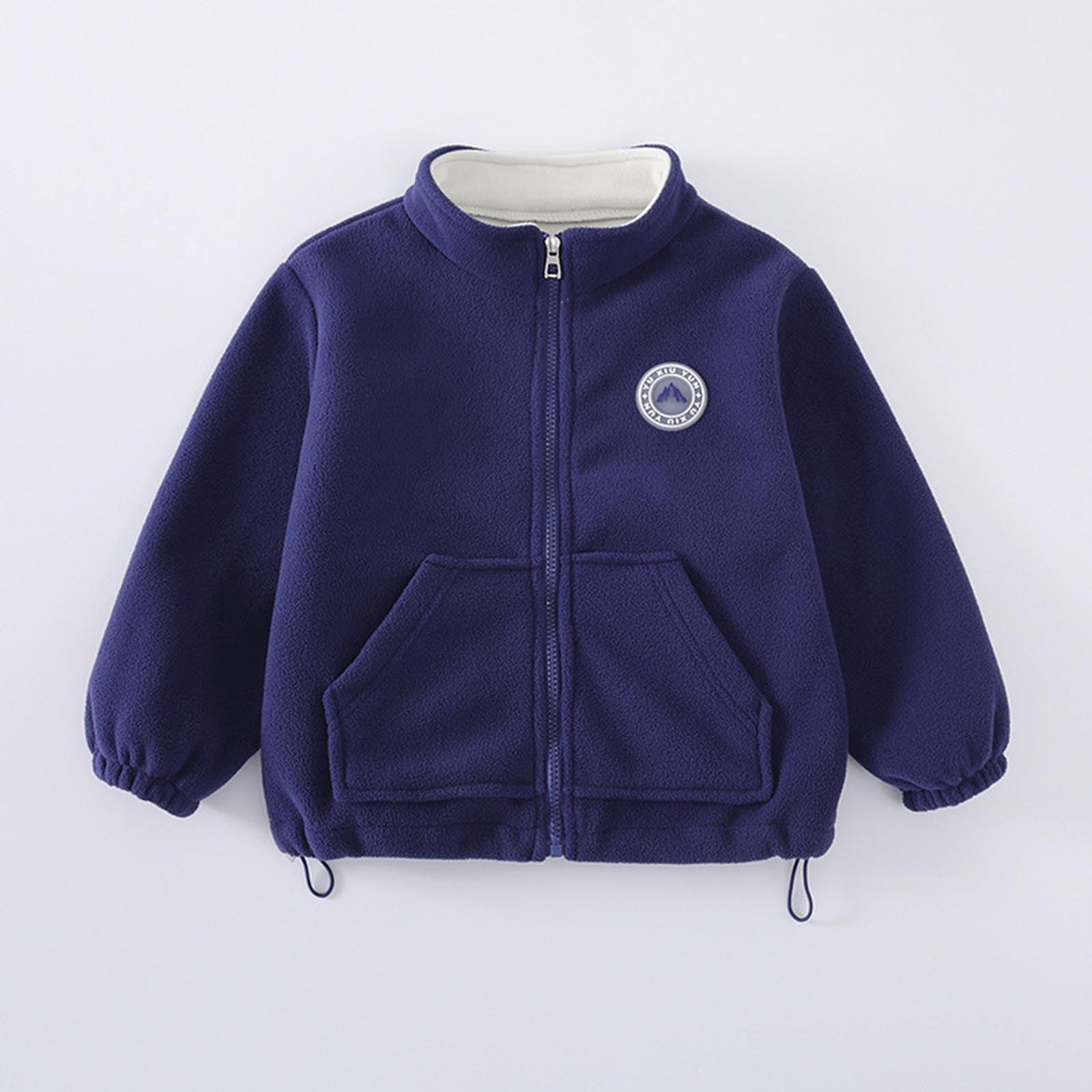 AUNVITO Girls & Boys Fleece Jacket Thermal Lined Heavyweight Warm ...