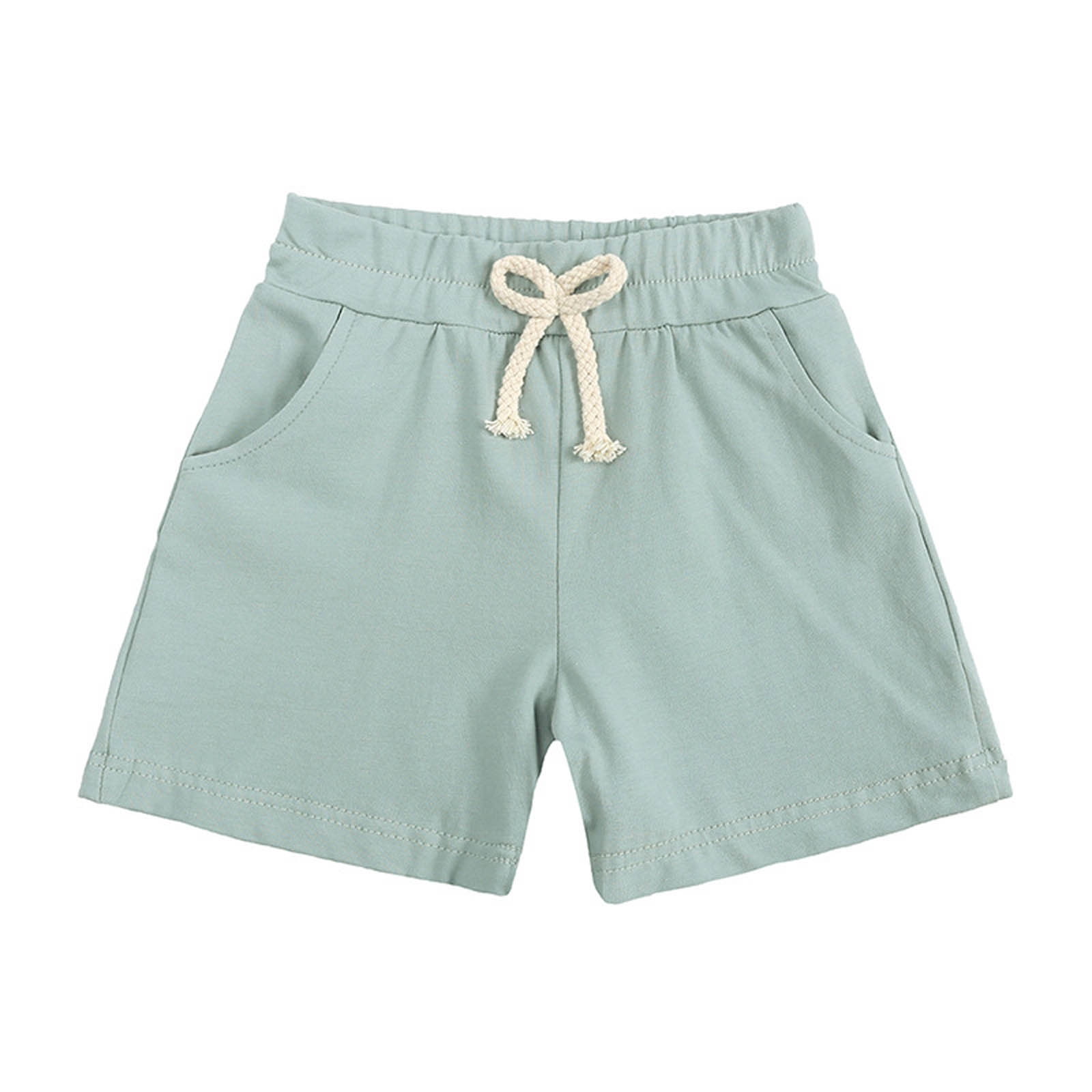 AUNVITO Kid's Short Toddler Kids Boys Girls Fashion Cute Solid Color ...