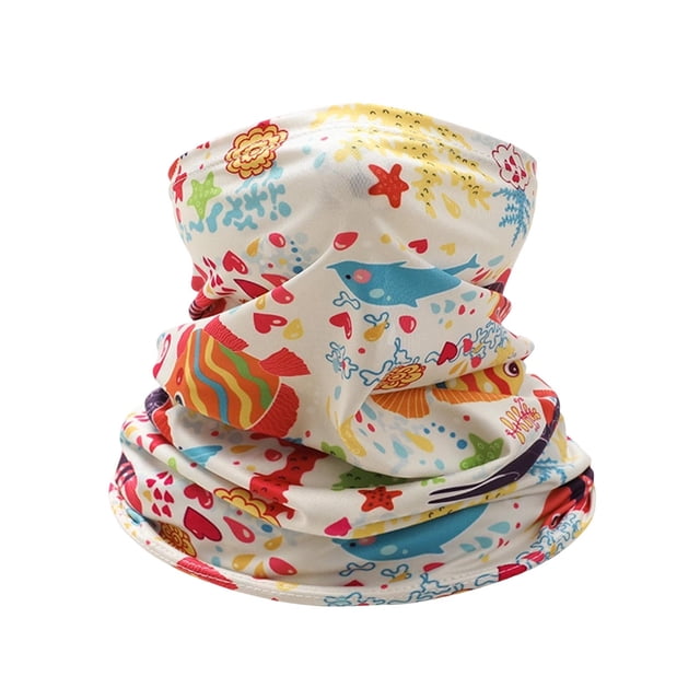 AUNVITO Kids Multifunctional Neck Gaiter Summer Outdoor Face Mask ...
