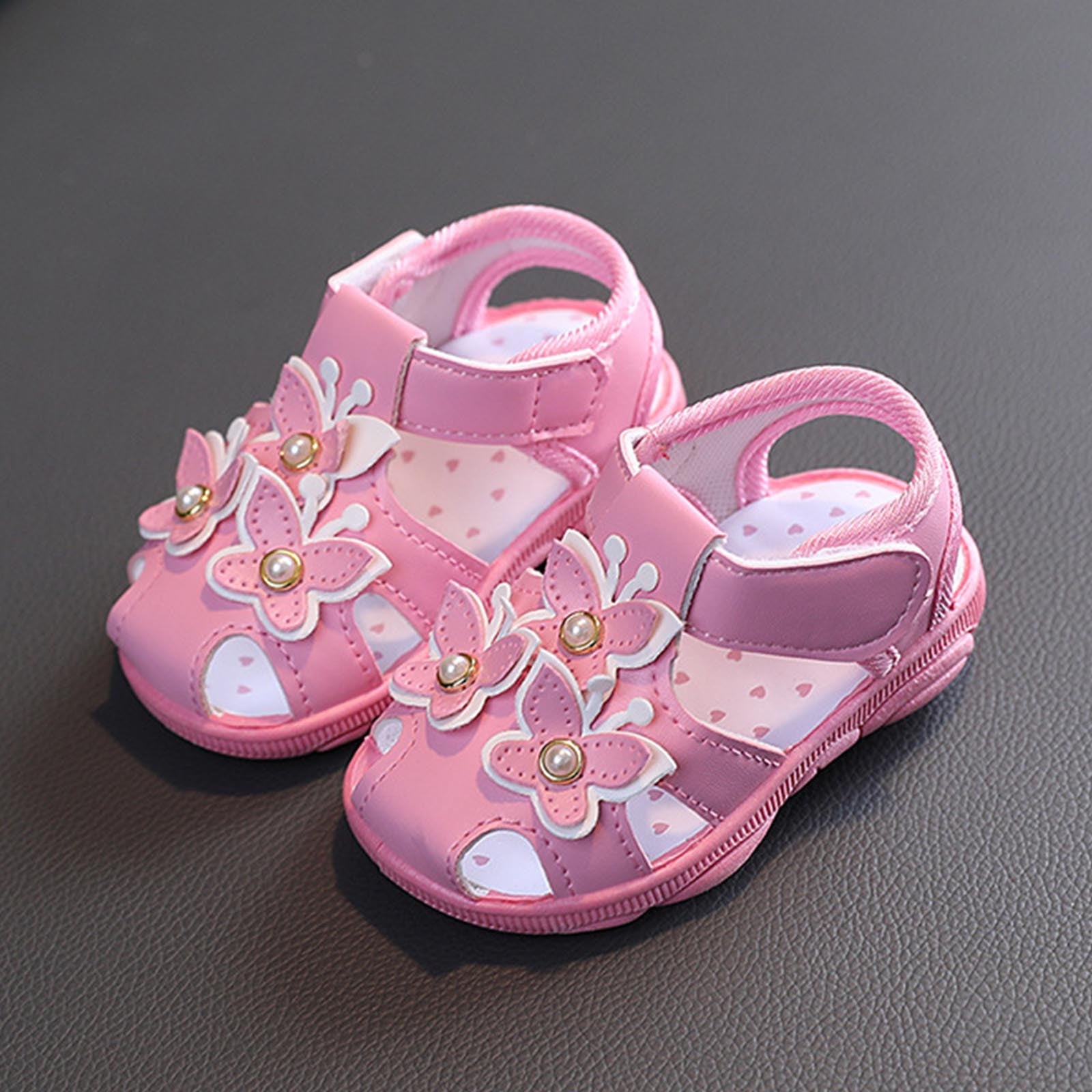 AUNVITO Kids Shoes Baby Sandals For Summer Girls Called Shoes With Slip ...