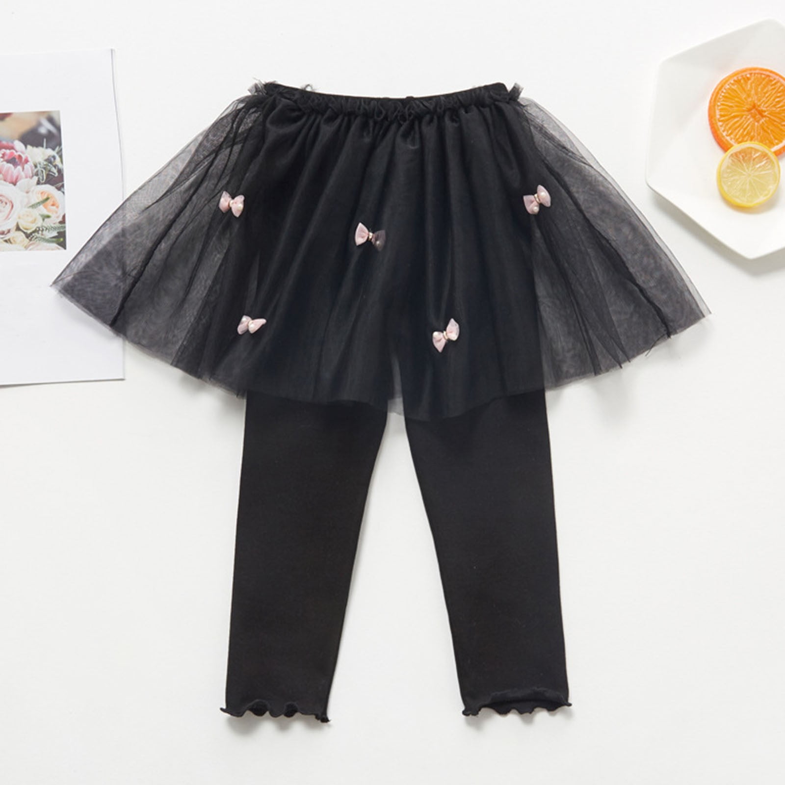 AUNVITO Little Girls Dresses Children Skirts and Pants Multi-color ...