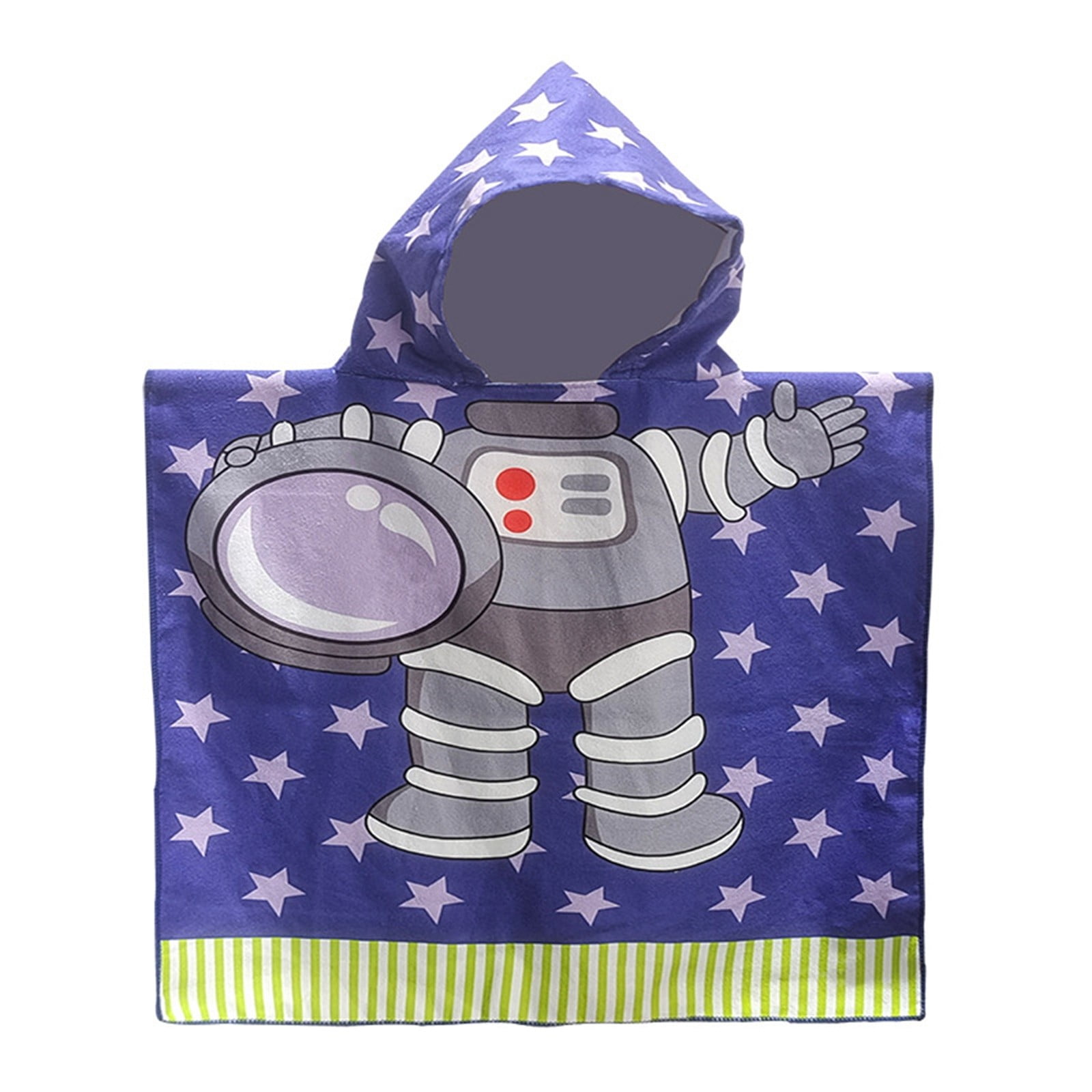 AUNVITO Ocean Theme Cover-ups for Big Kids Hooded Bath Poncho Towels ...