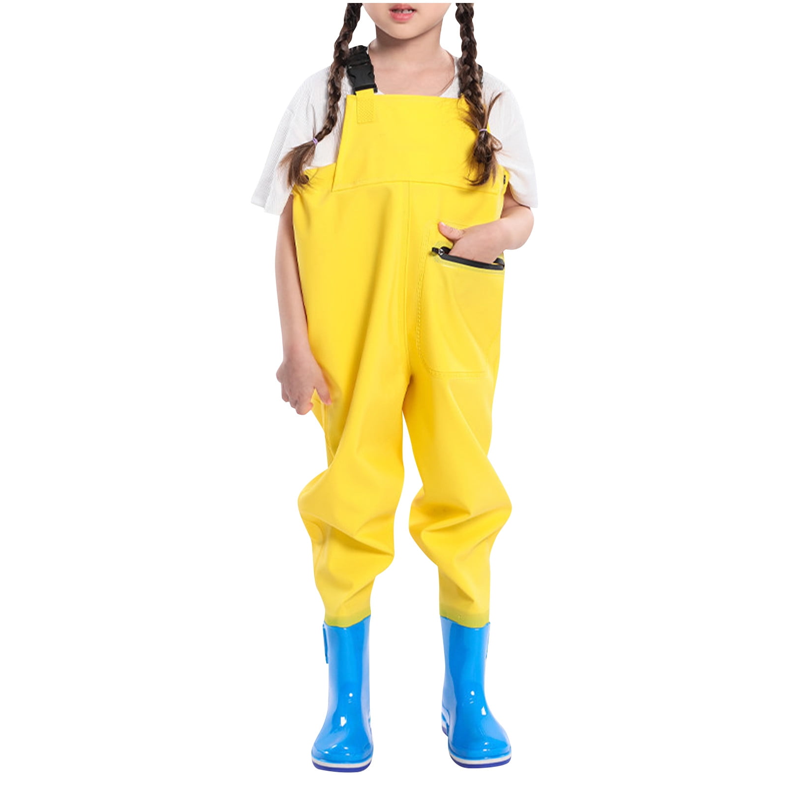 AUNVITO Unisex PVC Waders Full Body Waterproof Fishing & Beach Combing ...