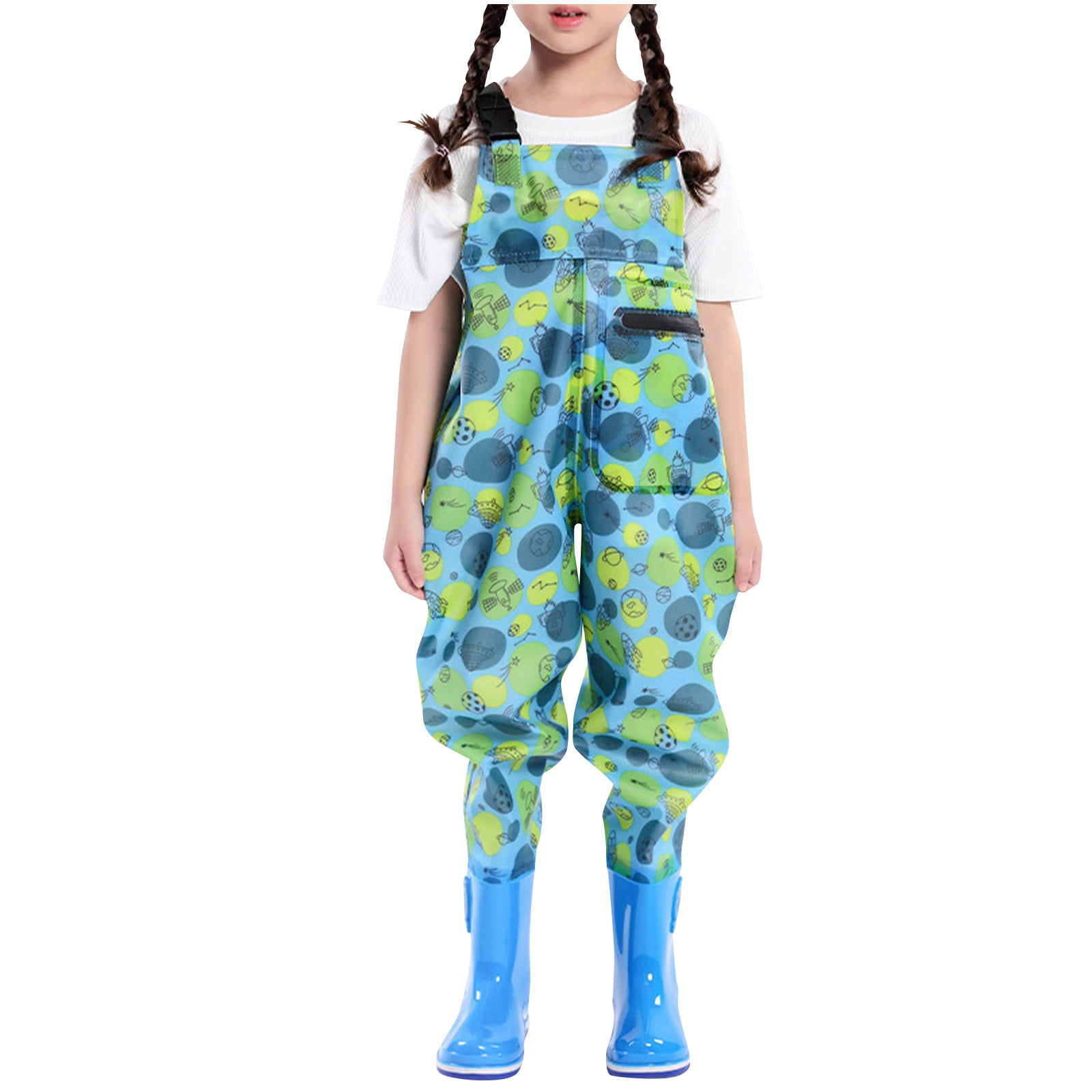 AUNVITO Unisex PVC Waders Full Body Waterproof Fishing & Beach Combing ...