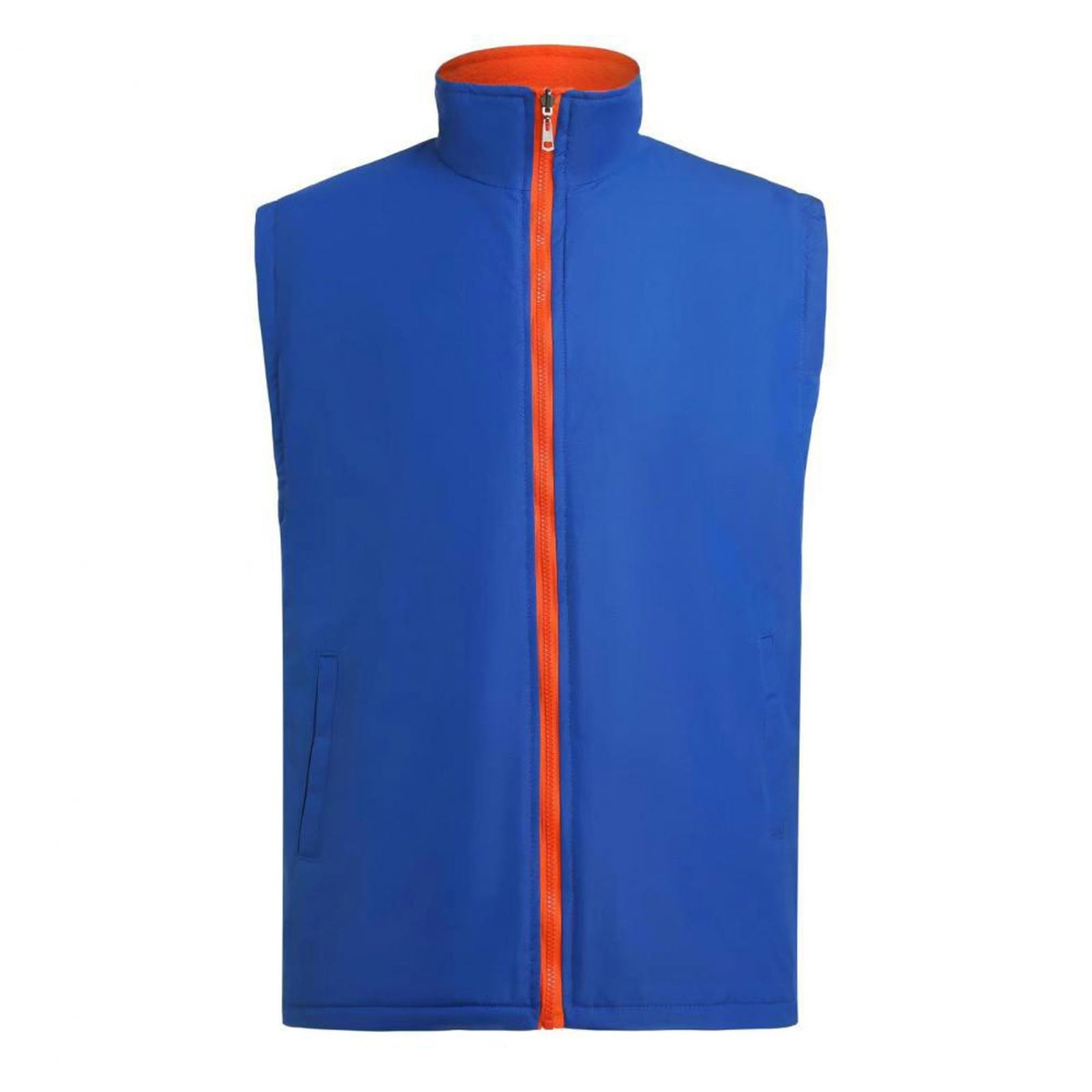 AUNVITO Unisex Sport Vest with Stand Collar Sleeveless Design ...