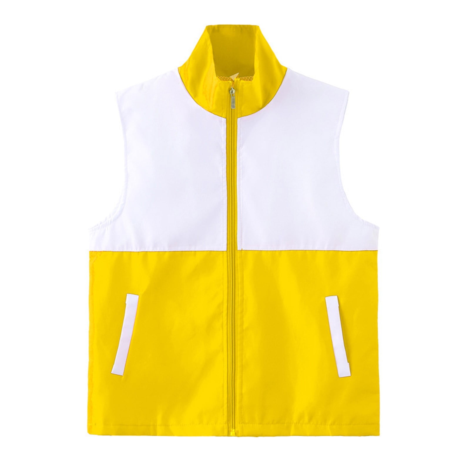 AUNVITO Unisex Sport Vest with Stand Collar Sleeveless Design ...