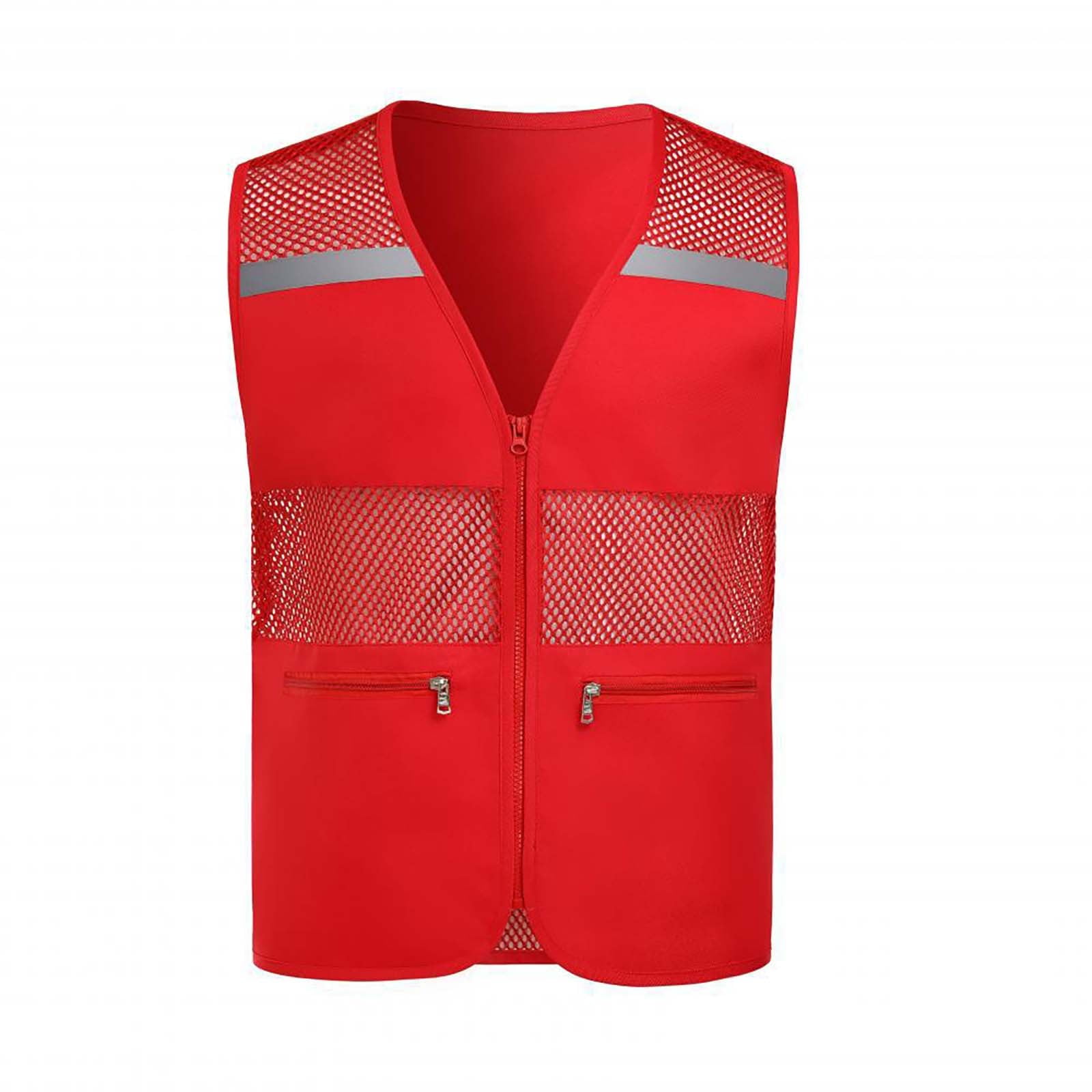 AUNVITO Unisex Sport Vest with Stand Collar Sleeveless Design ...