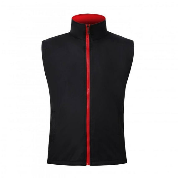 AUNVITO Unisex Sport Vest with Stand Collar Sleeveless Design ...
