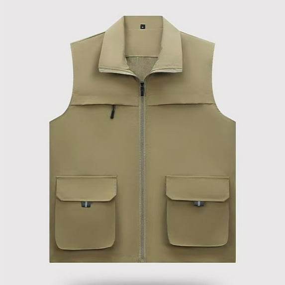 AUNVITO Women's Outdoor Fishing Vest Breathable Nylon V-Neck Sleeveless ...