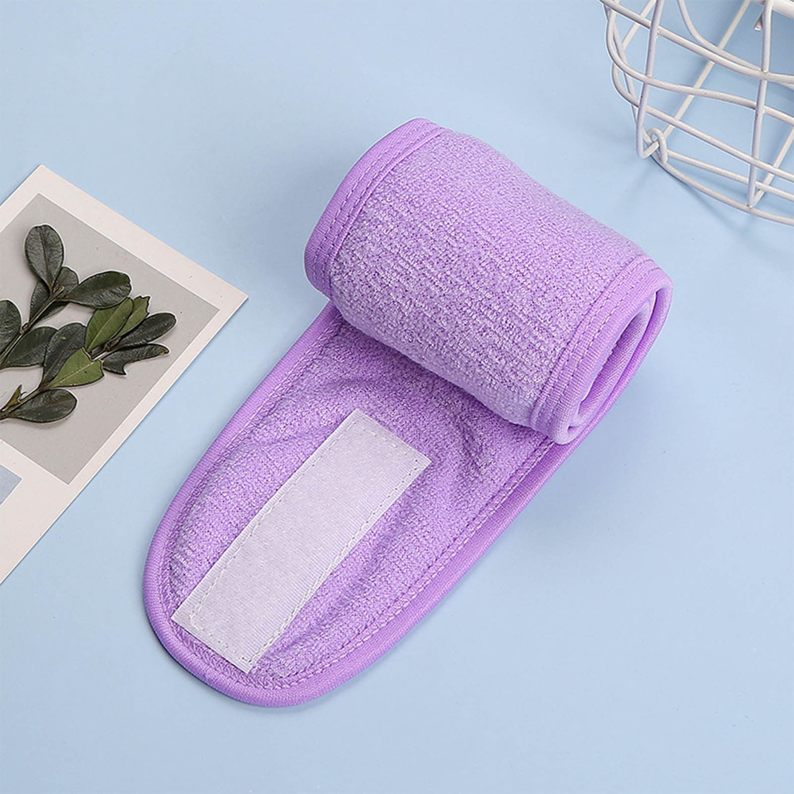 AUNVITO Women's Stretchable Sport Headband Soft Adjustable Cloth Towel ...