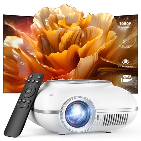 Restored BenQ GV10 Mini Portable Projector WVGA (854x480) DLP LED HDMI ...