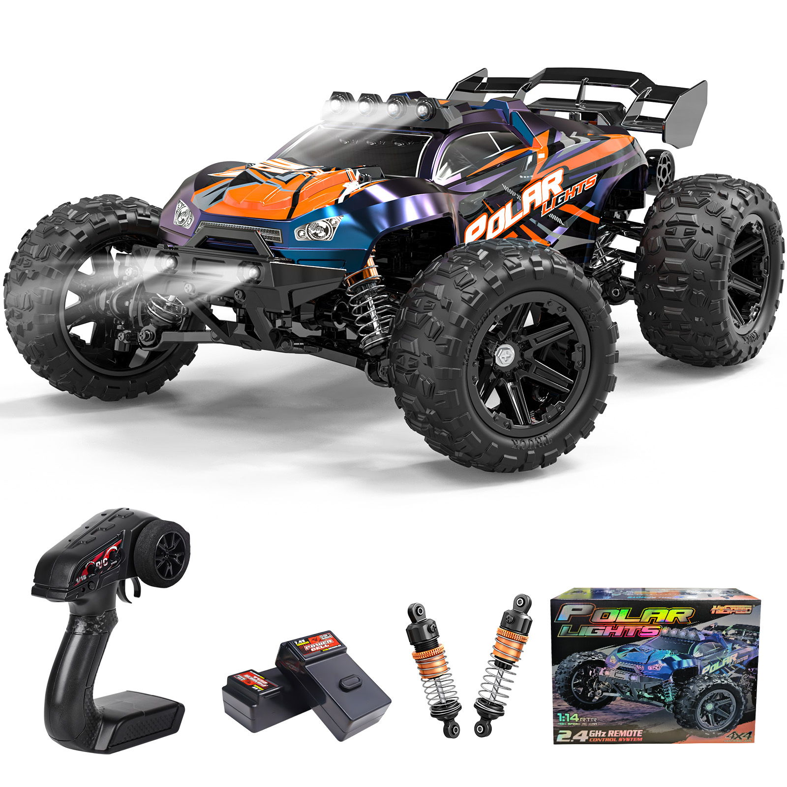 Redcat Racing Blackout SC 1/10 Scale Brushed Electric RC Short Course ...