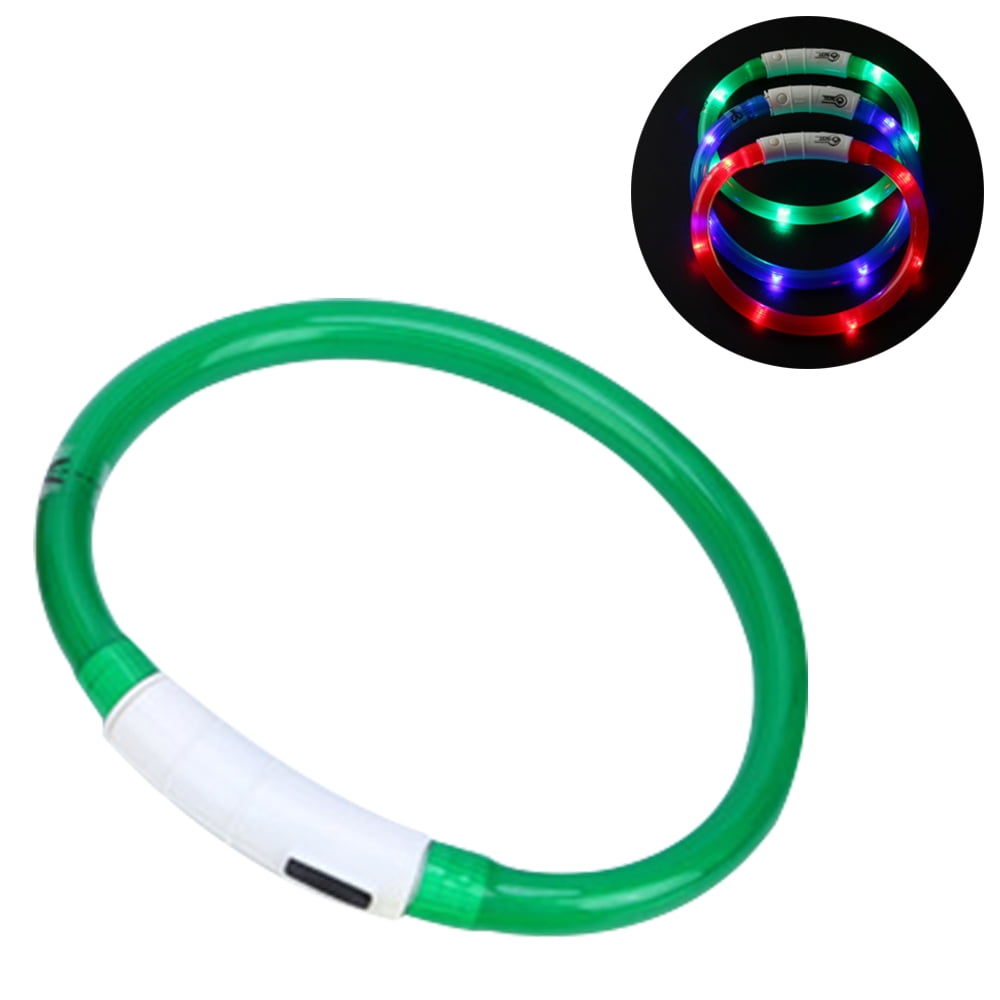 AUPERTO USB Rechargeable LED Dog Collar, Glow In The Dark Led Pet ...
