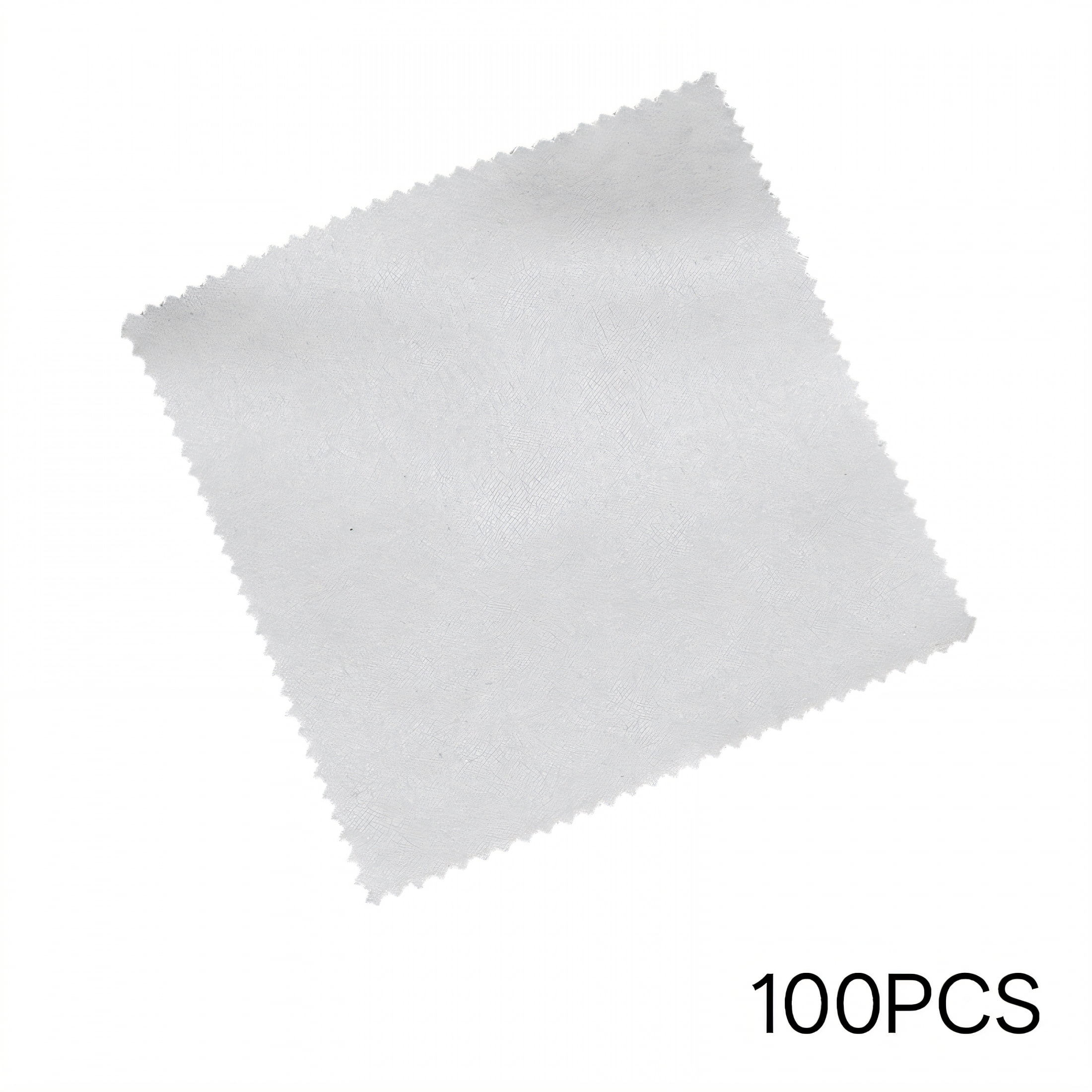 AUQ 100Pcs Silver Polishing Cloth,Precision Safe Cloth Jewelry Cleaning ...