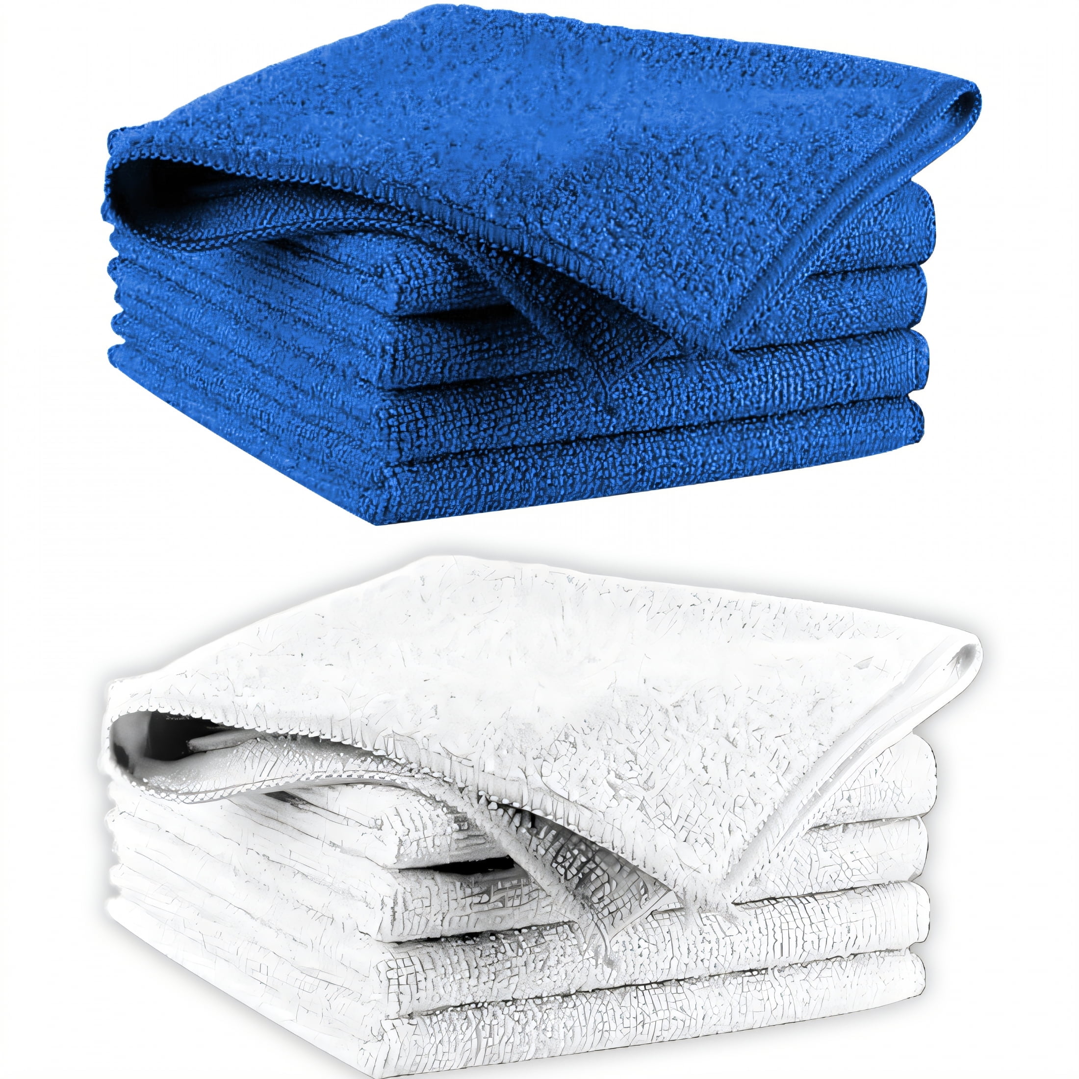 AUQ 10Pcs Cleaning Cloths,No Marks After Cleaning Microfiber Towel ...