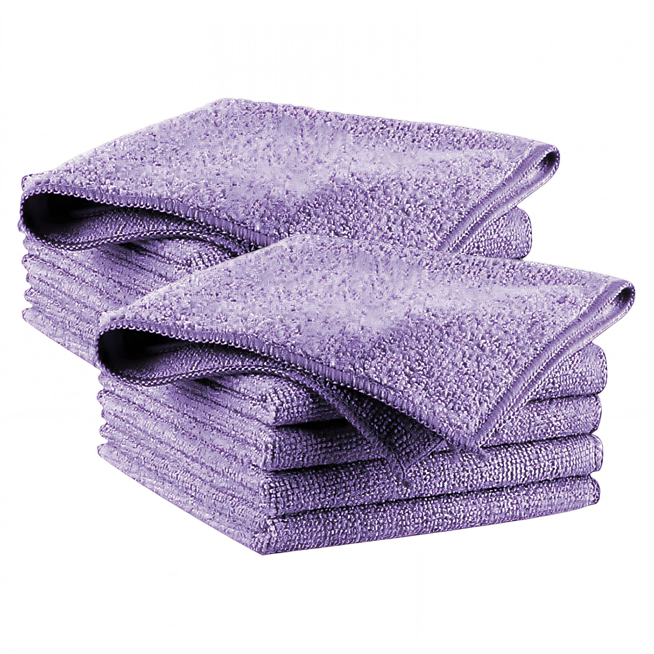 AUQ 10Pcs Cleaning Rags,Suitable for Multiple Uses Microfiber Towel ...