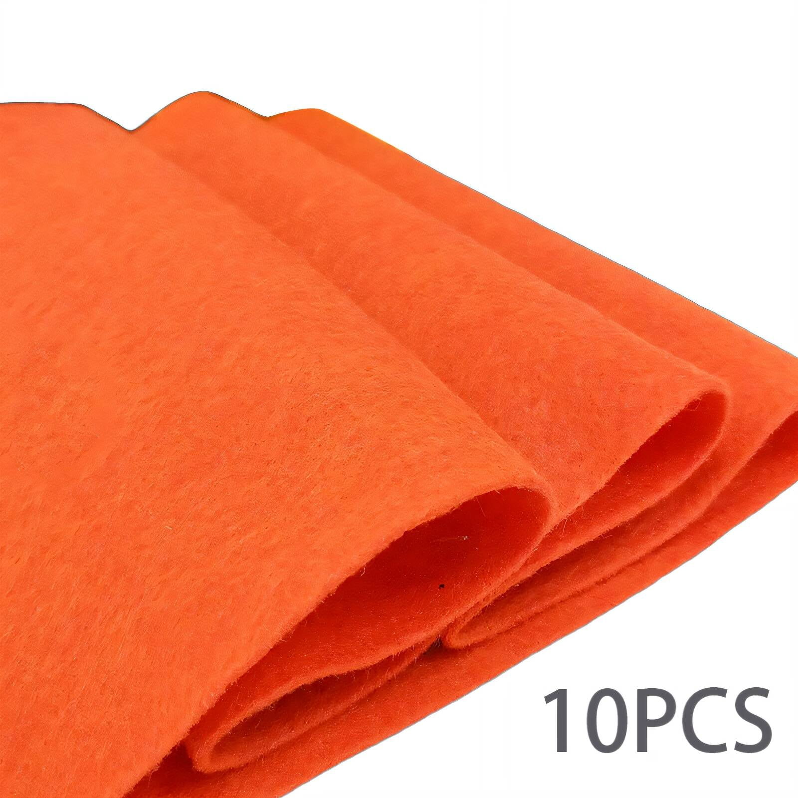 AUQ 10Pcs Felt Sheets Versatile Use Felt Sheets for Crafts Odor-Free ...