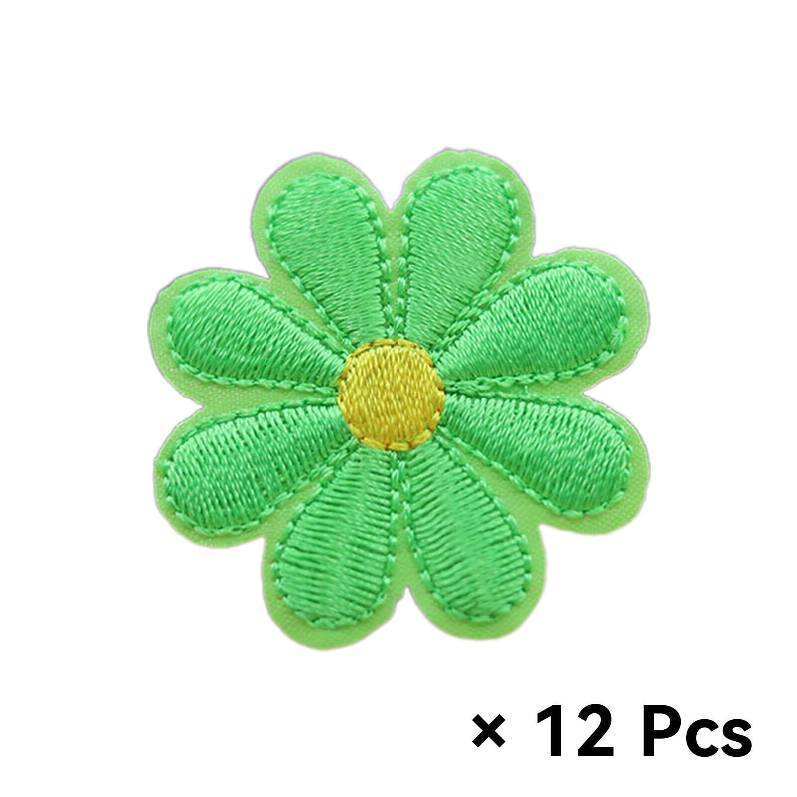 AUQ 12Pcs Iron on Patches,Embroidery Technology Patches,Thickened ...