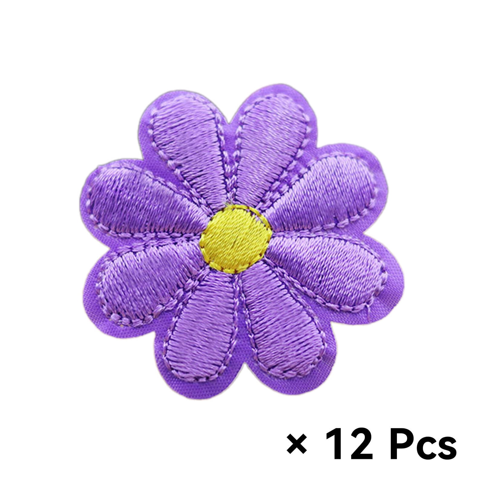 AUQ 12Pcs Iron on Patches,Ironable and Sewable Patches,Velcro Backing ...