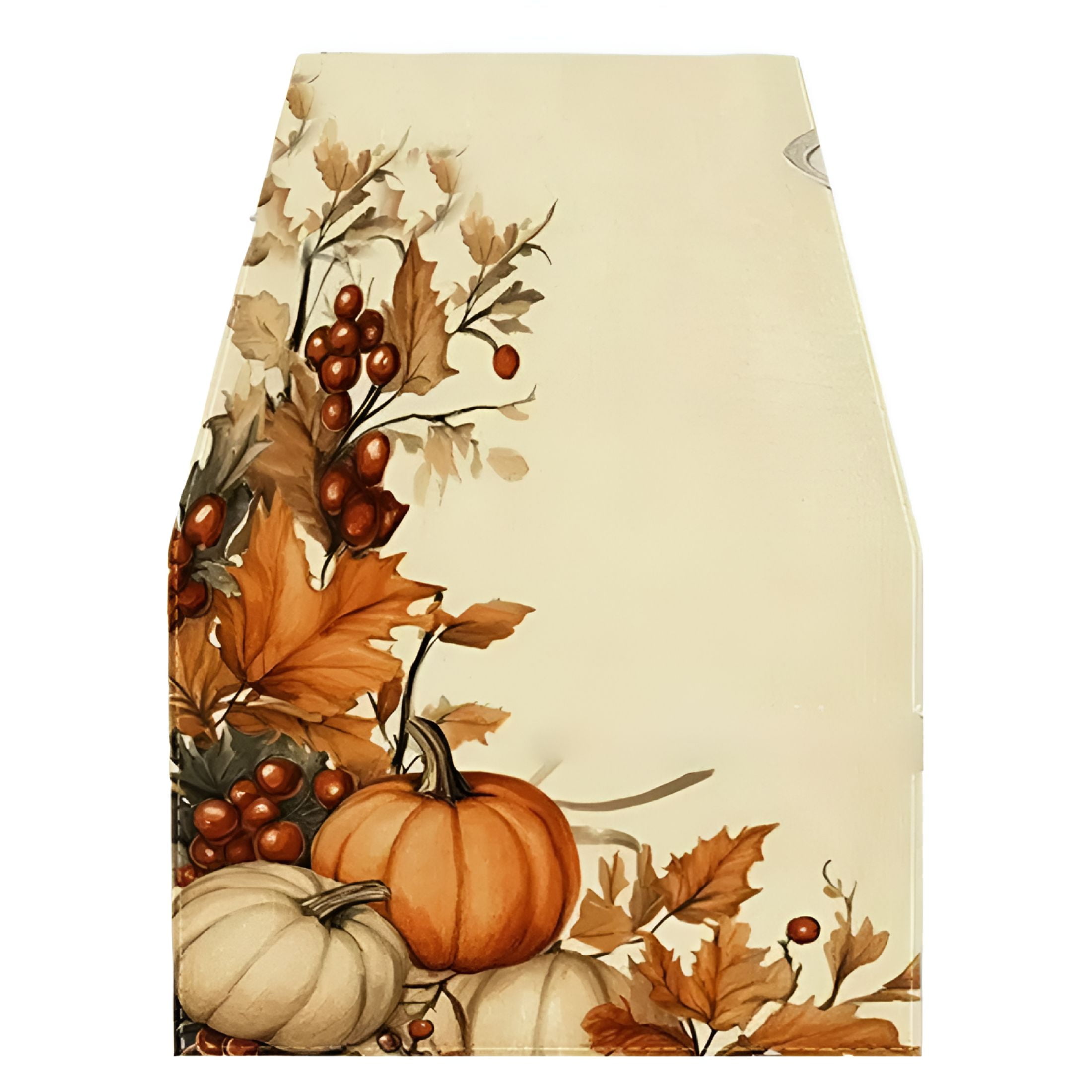 AUQ 13X72 Inch Fall Table Runner Thanksgiving Harvests Table Runner ...