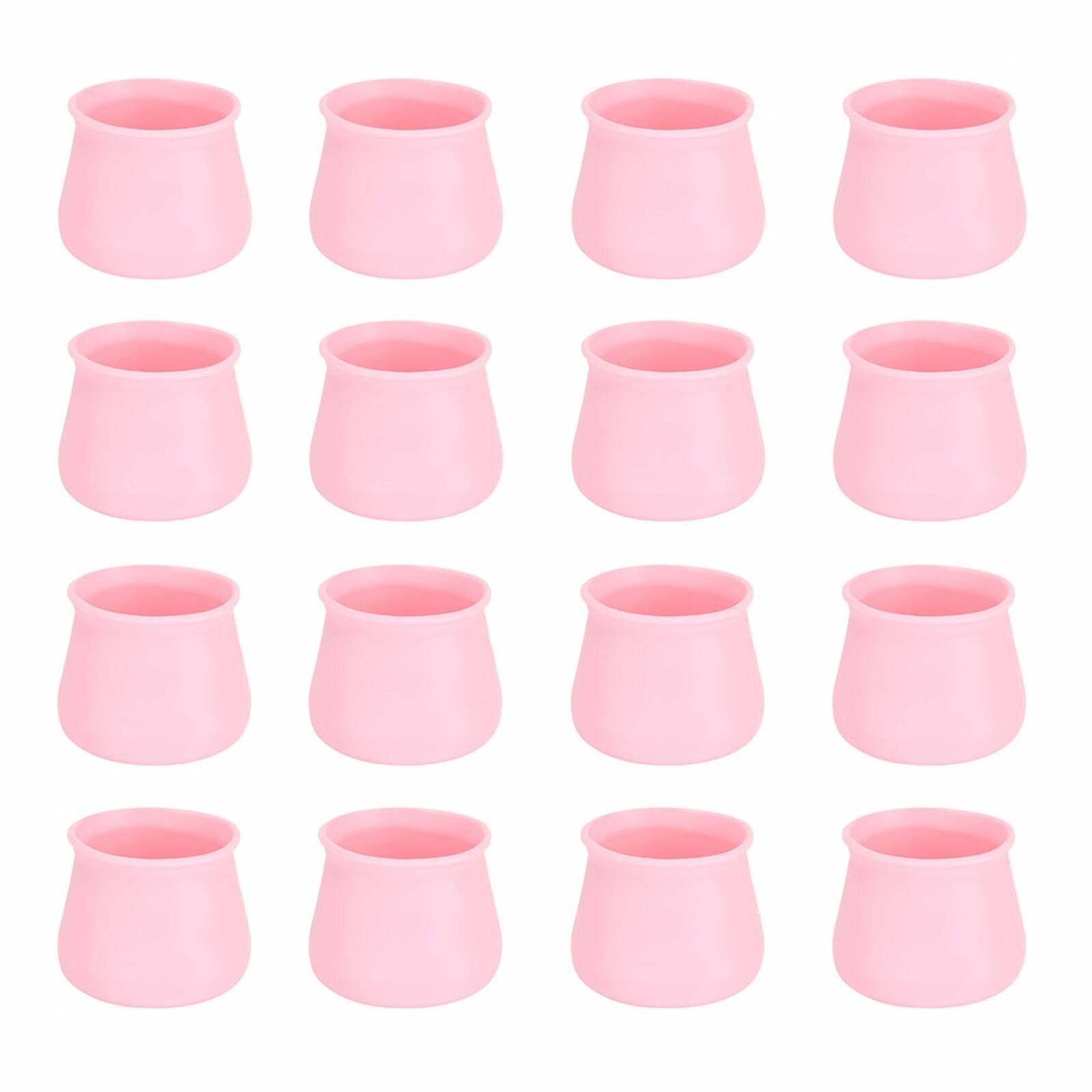 AUQ 16Pcs Chair Leg Caps,Non-Toxic Silicone Chair Leg Pads for Hardwood ...