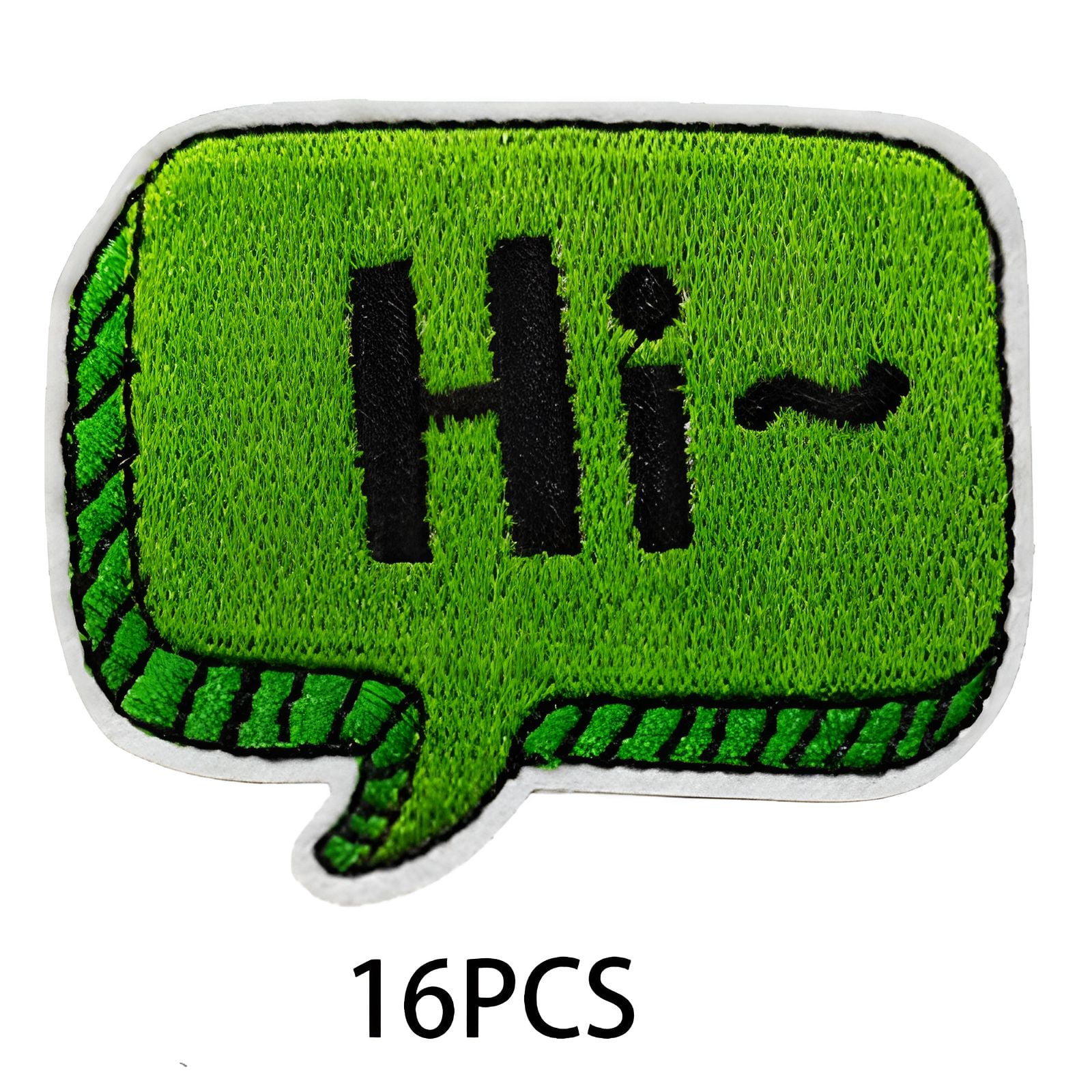 AUQ 16Pcs Iron on Patches Firm Border Iron on Patch Padded Feel Iron on ...