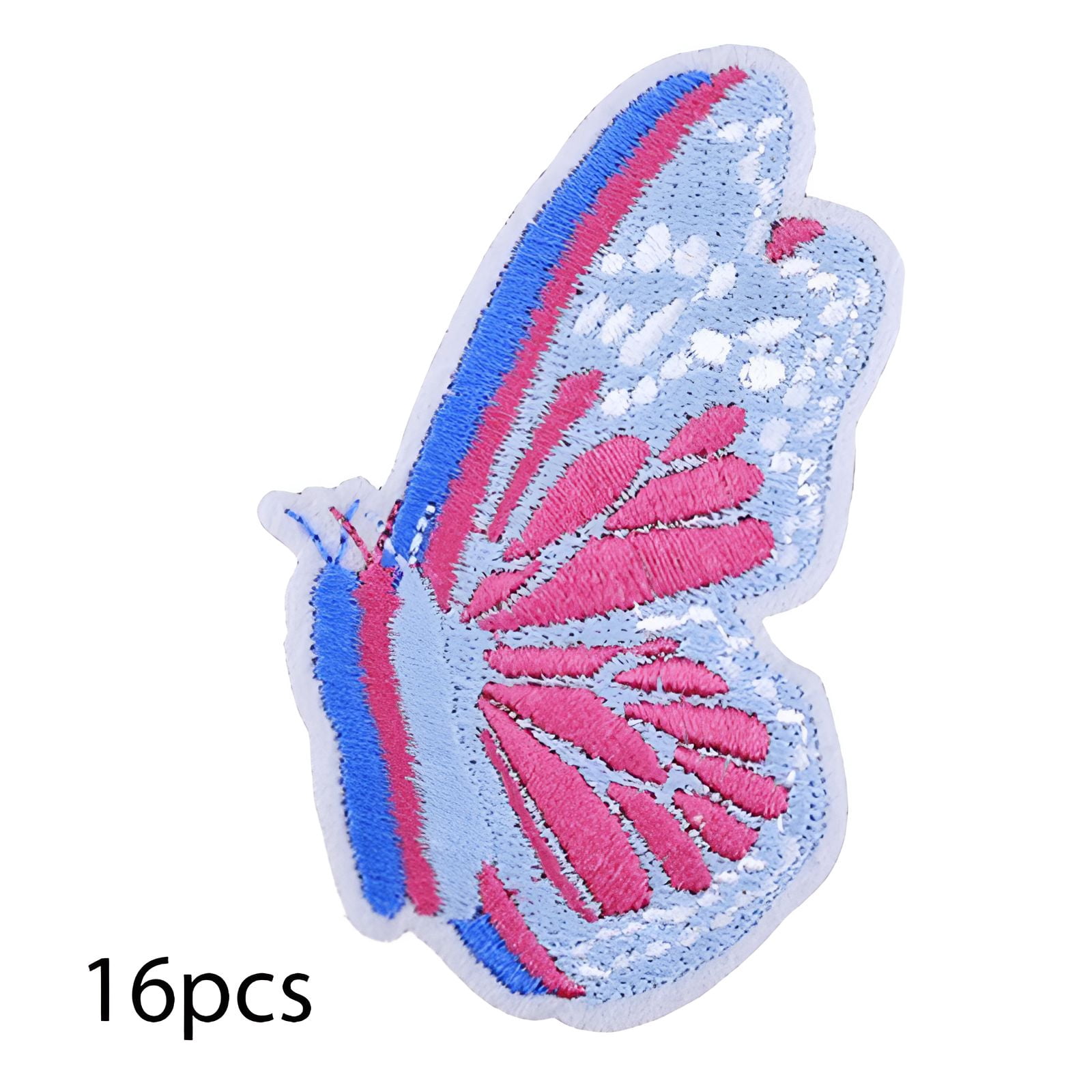 AUQ 16Pcs Iron on Patches Grip Felt Iron on Patch Hot Pressed Patches ...