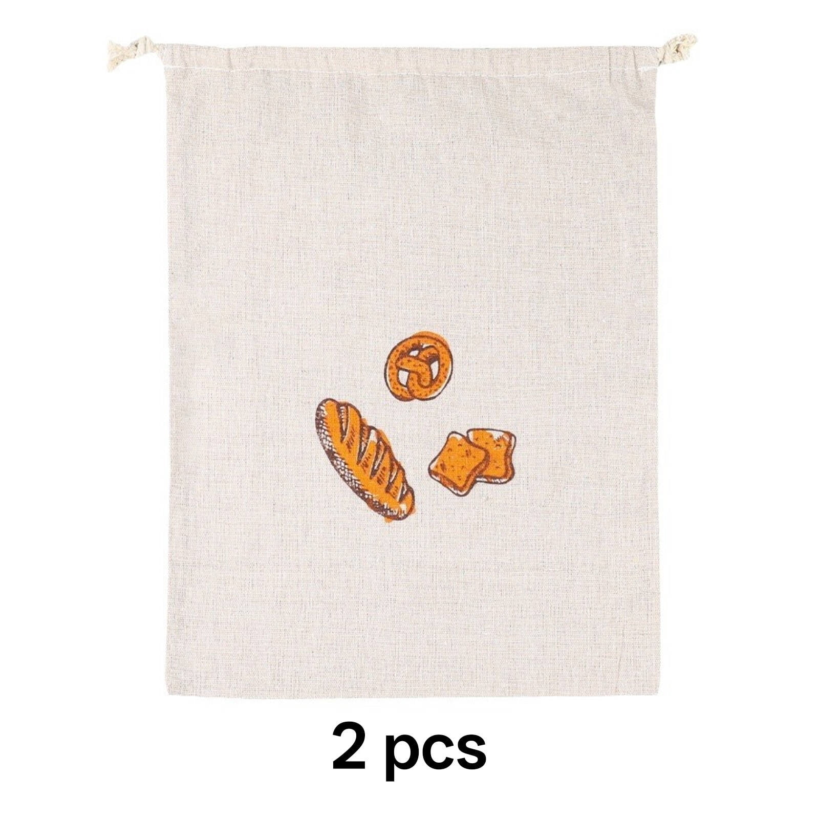 AUQ 2 Pcs Bread Bags,Versatile Reusable Bread Bag,Eco-Friendly Reusable ...