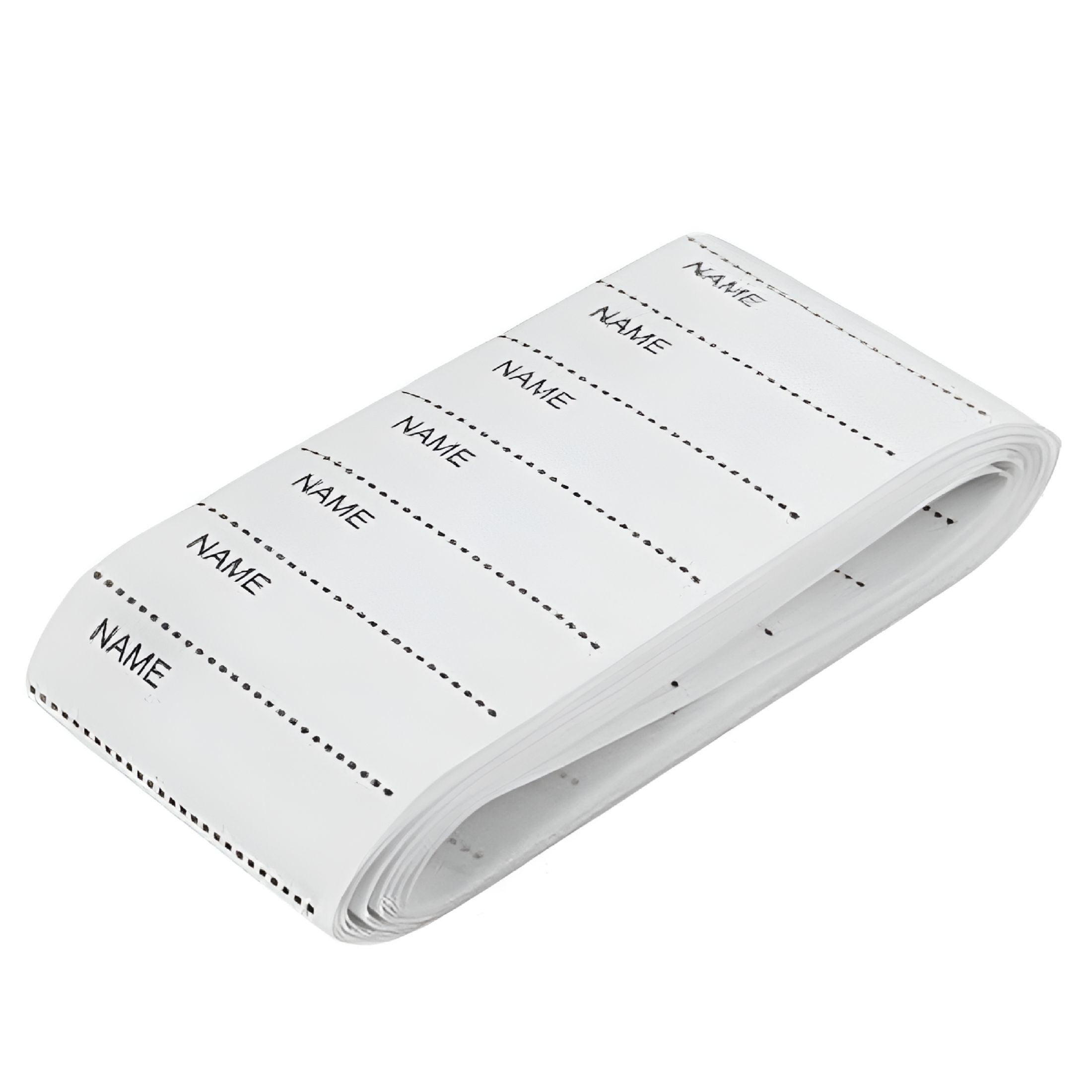 AUQ 200Pcs Name Labels,Washable White Woven Custom Clothing Writable ...